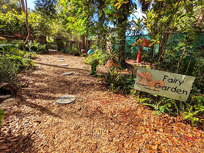 Tinkerbell's timeshare? This enchanted path leads to a world where magic is just business as usual.