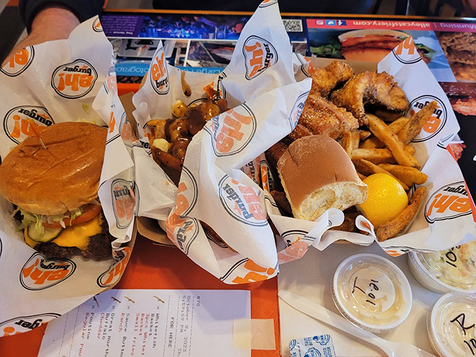 Fresh catch alert! This isn't just fish and chips, it's Lake Superior's finest, transformed into crispy, golden perfection.