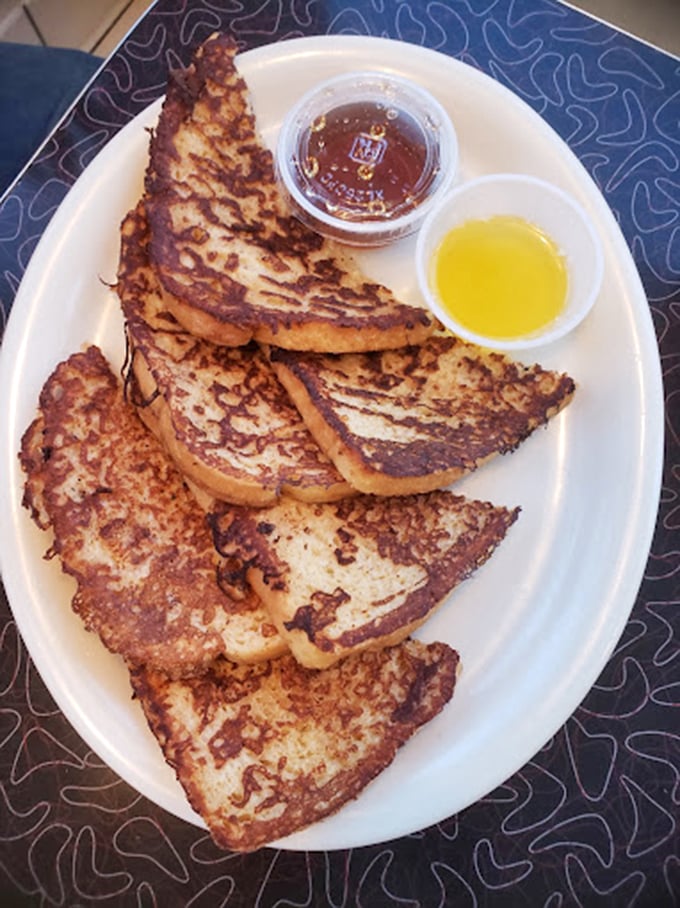 Golden-brown French toast that's crispy on the outside, custardy on the inside - just like grandma used to make.
