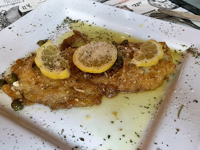 This grouper dish is so fresh, it might just start singing "Under the Sea". A true taste of Florida with an Italian twist. Photo credit: Frances C