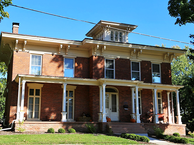 If walls could talk, this historic home would have tales that'd make Downton Abbey seem like a modern sitcom. Victorian charm with a Midwestern twist.