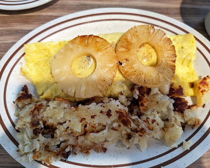 This omelet is so fluffy, it could double as a pillow. A delicious, cheese-filled pillow that you can eat. Dreams do come true!