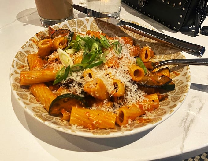Pasta perfection alert! This rigatoni dish is so good, it might make your Italian grandmother jealous. Don't tell Nonna I said that!