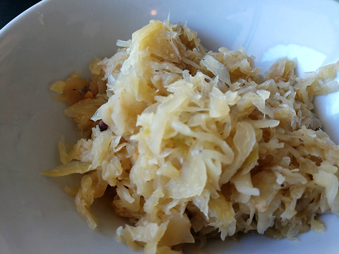 Tangy, crunchy, and unapologetically bold&mdash;this sauerkraut is the punk rock rebel of side dishes, adding a zing to every bite.