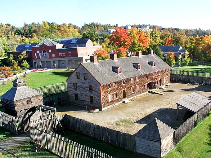 Fort Western: Where colonial cosplay meets living history. Don't forget to duck &ndash; those doorways weren't made for modern heights!