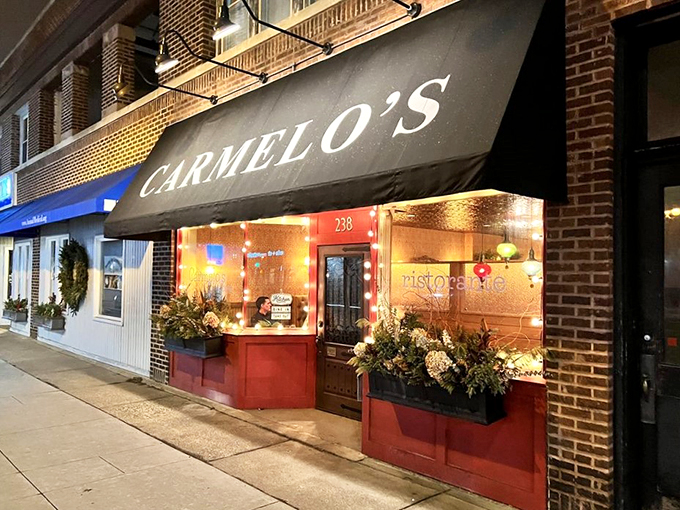 Twinkle lights and charm? Check! Carmelo's storefront is like a little slice of Rome nestled in St. Paul.