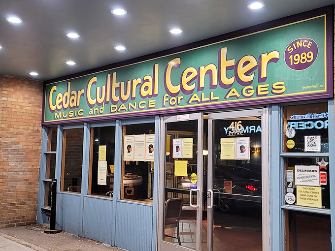 World music meets otherworldly guests! This cozy venue attracts music lovers from all walks of life... and afterlife.