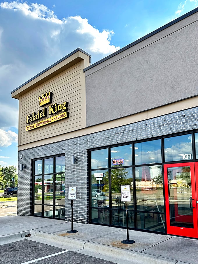 All hail the Falafel King! Where crispy chickpea goodness reigns supreme and every bite is a royal treat. 