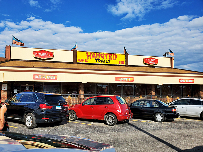 Who says Halloween only comes once a year? Haunted Trails serves up spooky fun with a side of giggles, hold the nightmares.