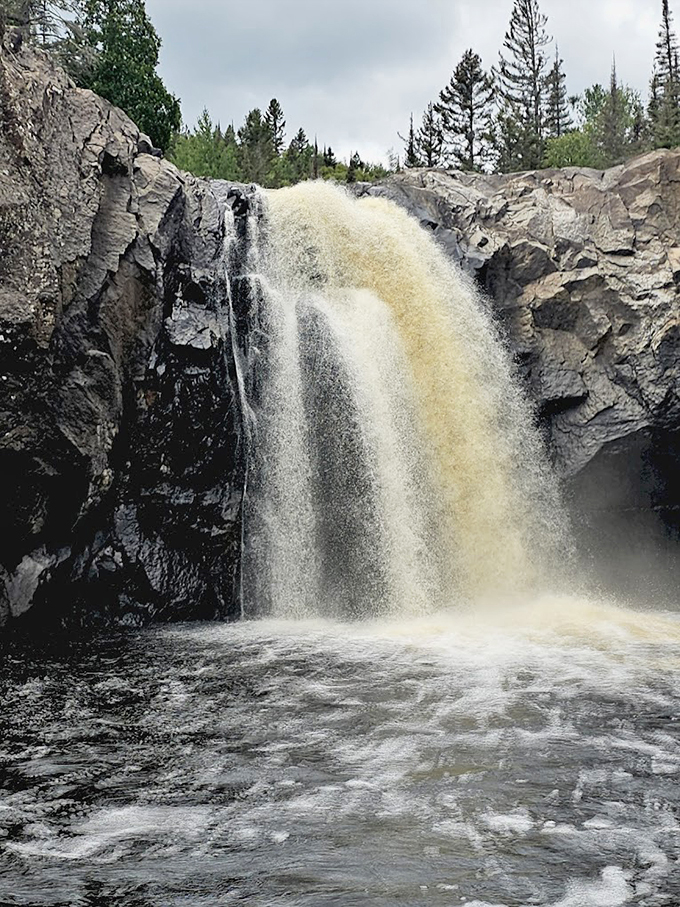 Nature's own infinity pool! Illgen Falls invites you to take a dip in its refreshing embrace. Swimsuit not included.