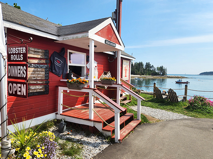 McLoons Lobster Shack: Red-hot flavor in a picture-perfect setting. It's like someone painted your seafood dreams and made them real.