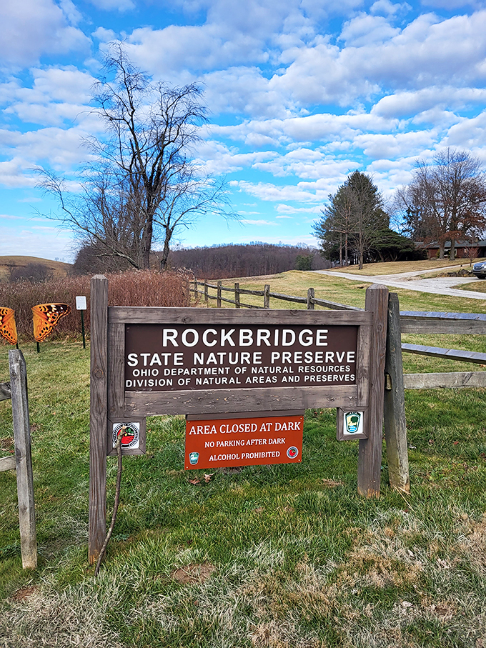 Rock solid engineering: Rockbridge's natural arch stands as proof that Mother Nature was the original architect. Frank Lloyd Wright, eat your heart out!