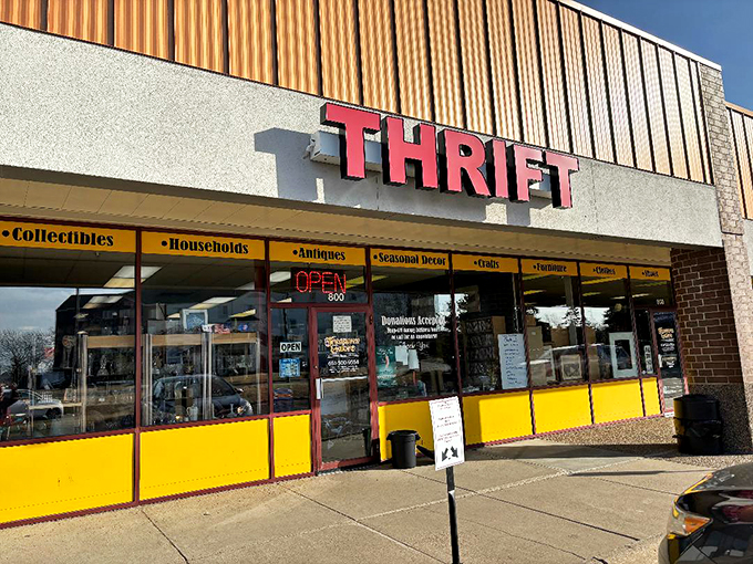 Where 'thrift' is just another word for 'adventure'! Treasures Galore is a playground for the bargain hunter with imagination. Photo credit: Treasures Galore The Indoor Garage Sale Store