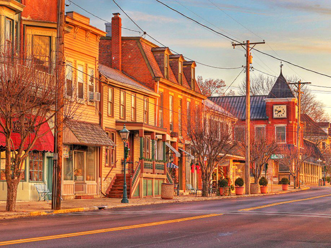 Welcome to Waynesville, where "antique" isn't just a description, it's a way of life. Even the welcome sign has vintage charm!
