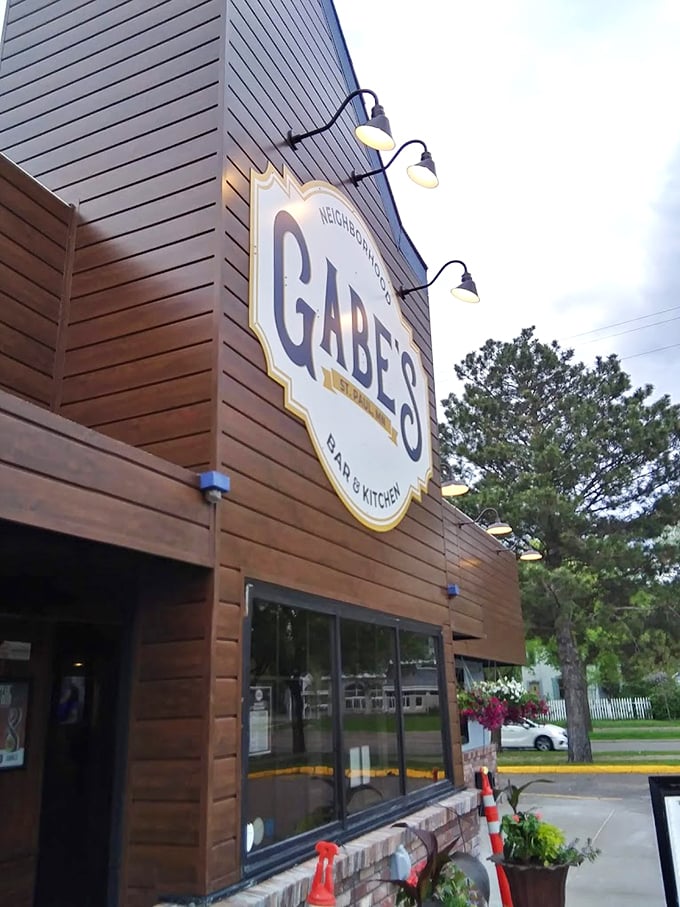 Flowers outside, flavor explosions inside! Gabe's inviting facade is just the beginning of your taste bud journey. Photo credit: Rebecca DiMare