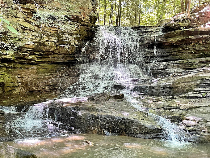 A cascade so pretty, it'll make your heart sing and your Instagram followers swoon. #nofilterneeded