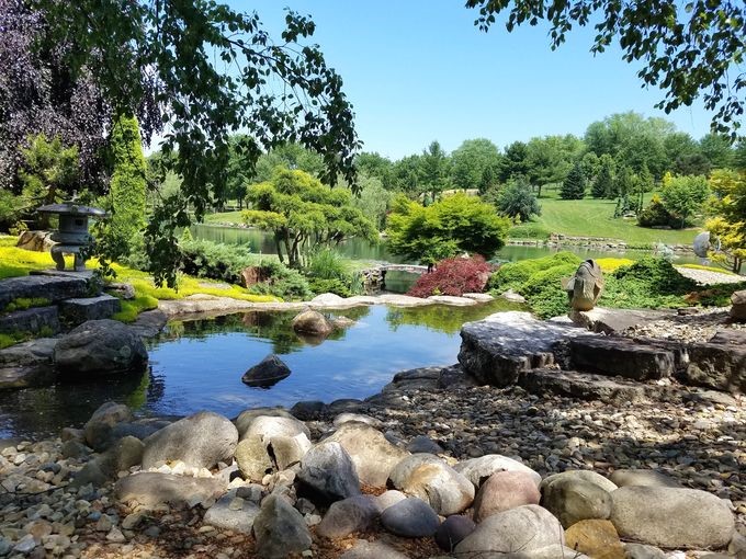 75 acres of 'pinch me, I'm dreaming.' From Japanese zen to lakeside serenity, it's all here.