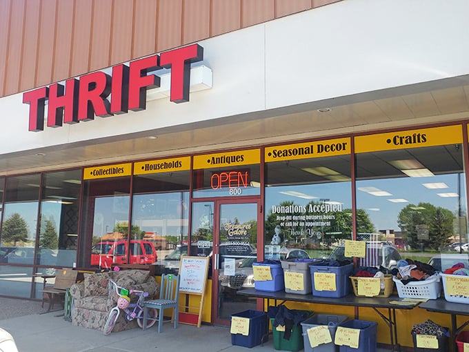 Thrift store or time machine? At Treasures Galore, yesterday's castoffs become tomorrow's conversation pieces – at prices that'll make you smile. Photo credit: Treasures Galore The Indoor Garage Sale Store