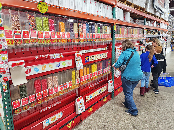 Kid in a candy store? More like kids in candy paradise! Little ones explore a world of sweets and treats.