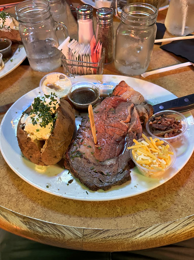 Steak so tender, you could cut it with a spoon. But let's stick with the knife for appearances, shall we?