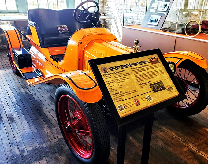 Speed demon of the Roaring Twenties! This 1926 speedster looks ready to outrun Prohibition agents and flapper's hearts alike.