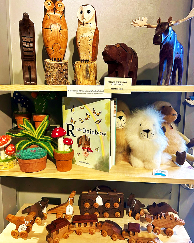 Noah called, he wants his ark back! These wooden critters and fuzzy friends are ready to bring the zoo to your living room.