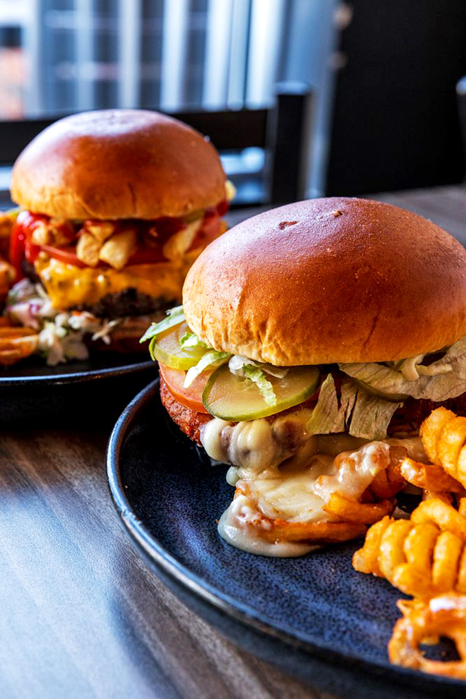 These aren't your average burgers – they're the kind that make you wonder why all burgers aren't served this way.