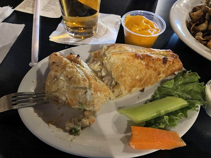 Flaky, golden, and stuffed with goodness. This chicken pasty is the comfort food you never knew you needed. 