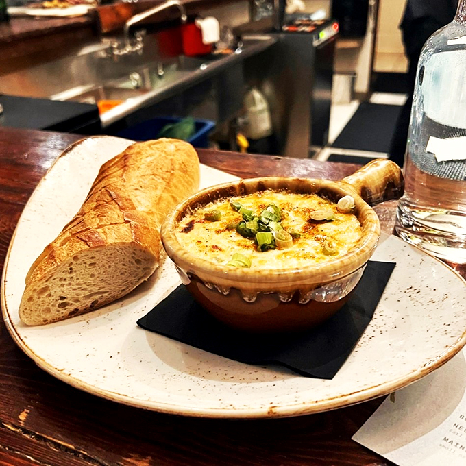 These mussels aren't just steamed, they're having a party in a fragrant broth with crusty bread ready to dive in.