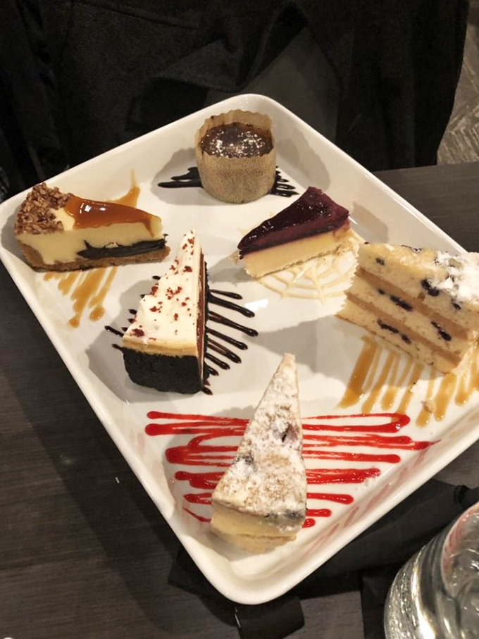 A dessert sampler that's basically a greatest hits album&mdash;every slice tells its own sweet story.