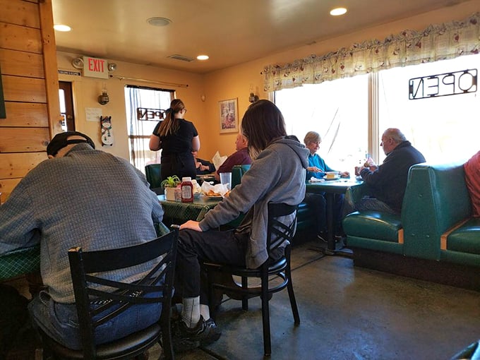 Where everybody knows your name... and your favorite pie order. This cozy corner is small-town America at its sweetest. Photo credit: Rick W.