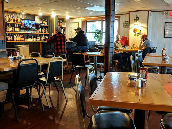 Step into The Junction's dining room, where every table tells a story and the atmosphere is as warm and inviting as a Vermont summer day.