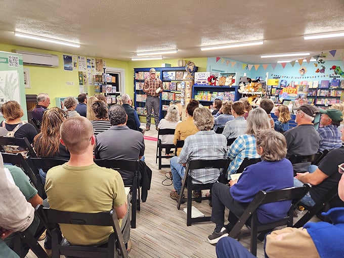 Author events: where book nerds unite! This gathering is proof that in Vermont, a good story can bring a community together faster than free maple syrup. 