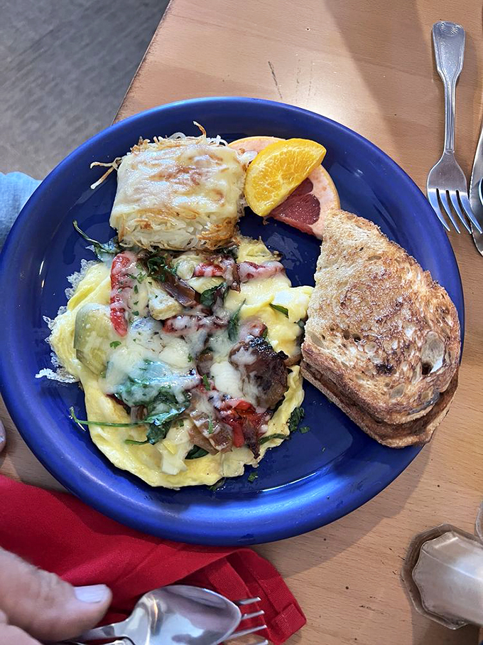 This frittata is so packed with goodies, it's like the Avengers of breakfast &ndash; each bite a new superhero of flavor.