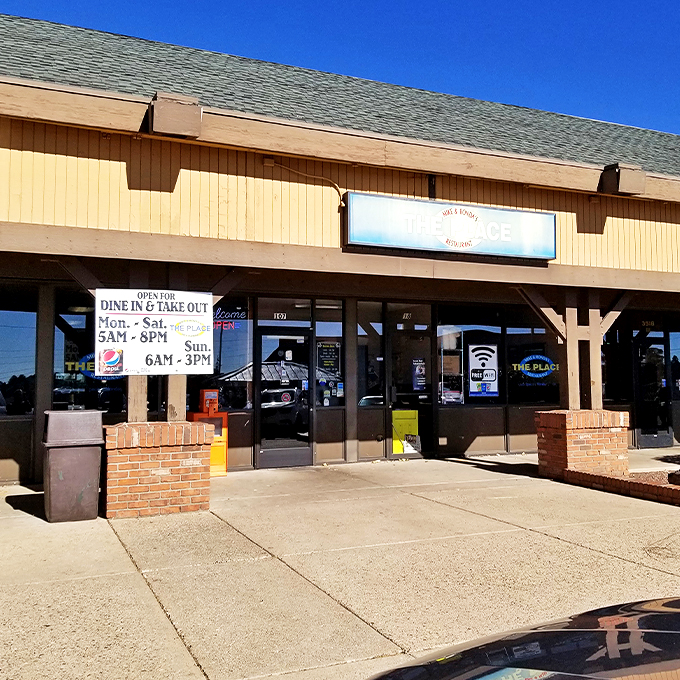 Operating hours proudly displayed because good food shouldn't be a mystery - early birds and weekend warriors welcome.