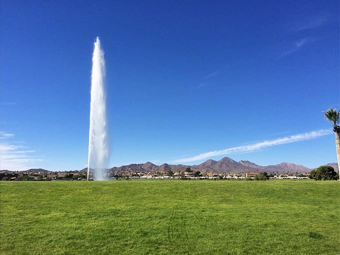 Golf course perfection meets desert drama, where every hole offers a postcard-worthy view of the surroundings.