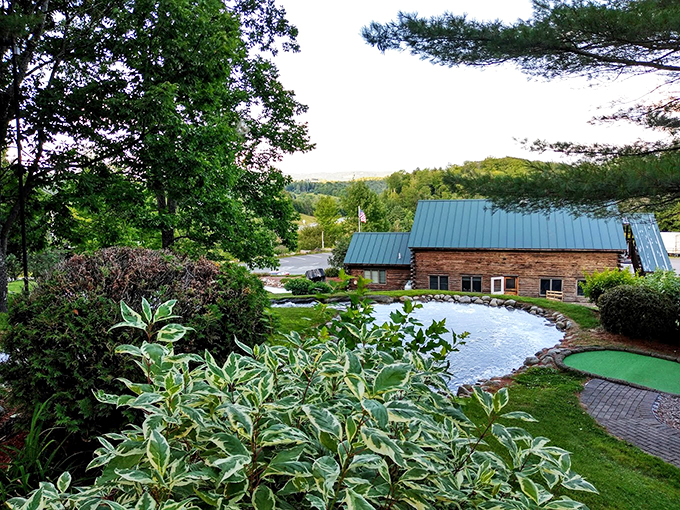 Sugar Ridge RV Village offers a slice of paradise, complete with mini-golf and water features nestled in Vermont's rolling hills. 