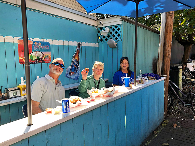 Al fresco dining at its finest! This outdoor seating area is where memories are made, one delicious bite at a time.