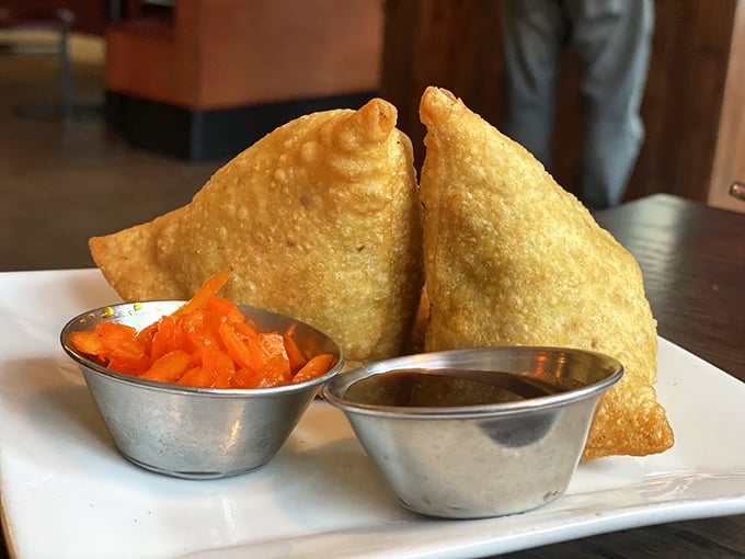 12. samosas