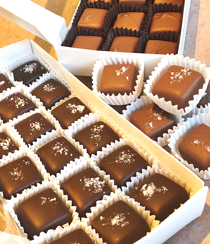 Sea salt caramels: where sweet meets salty in perfect harmony. These little squares of joy are a flavor party in your mouth.