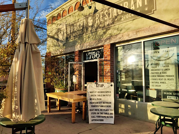 Historic brick walls and modern amenities blend seamlessly at this neighborhood cornerstone.