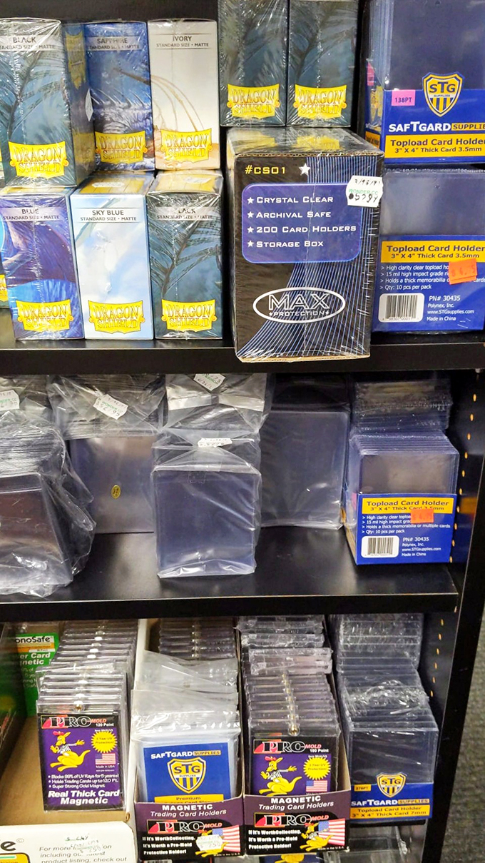 Protect your cardboard gold with these sleeves and toploads. They're like tiny museums for your prized possessions.