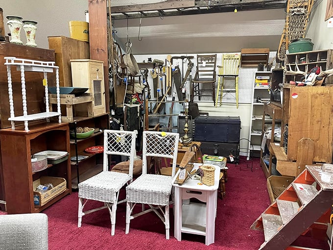 Welcome to the Island of Misfit Treasures! From wicker to wood, this eclectic collection is a DIYer's dream come true.