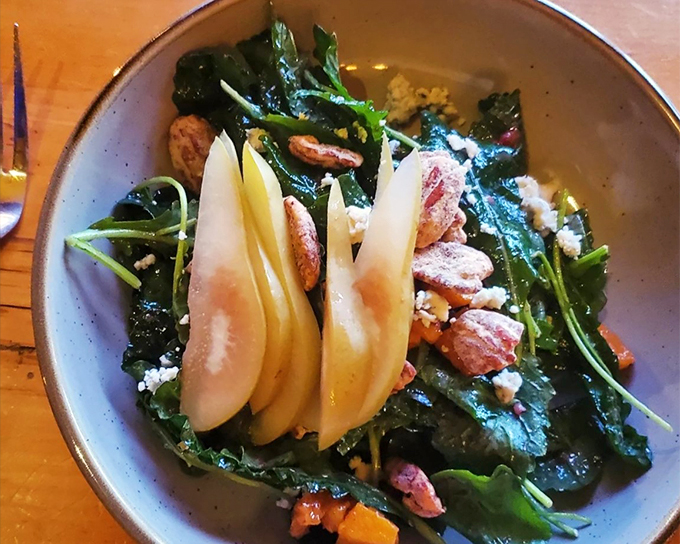 Kale yeah! This salad is proof that eating your greens can be a joyful experience, not a chore.