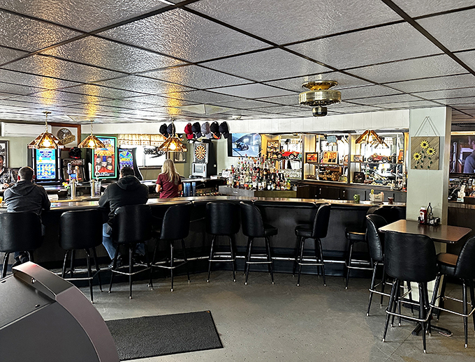 Pull up a stool and stay awhile! This bar's got more stories than a library and enough spirits to raise them all.