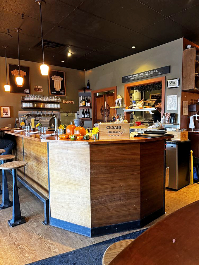 At this bar, the duck puns fly as freely as the fries. It's a quack-up of flavors and fun!