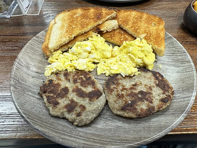 The Cuban sandwich, deconstructed. Layers of flavor stacked higher than your grandkid's Lego tower, all on a newspaper canvas. Photo credit: Shawn L.