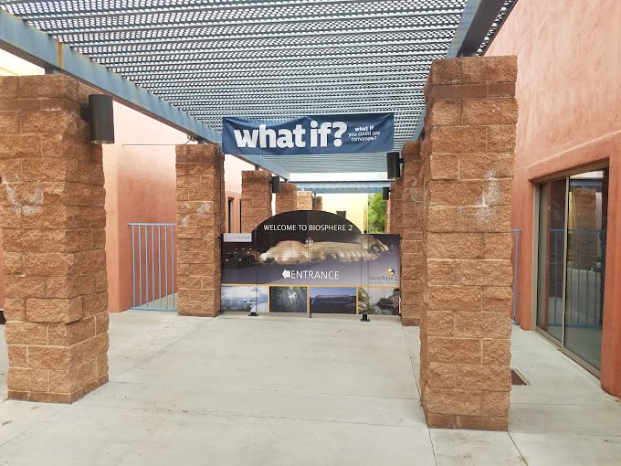 The "What If?" banner perfectly captures the spirit of scientific curiosity that drives this unique research facility.