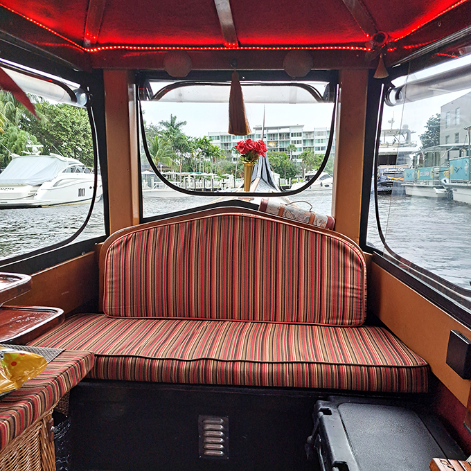 First-class seating without the jet lag. These cushy seats are comfier than your favorite recliner, with a view that beats any in-flight movie.