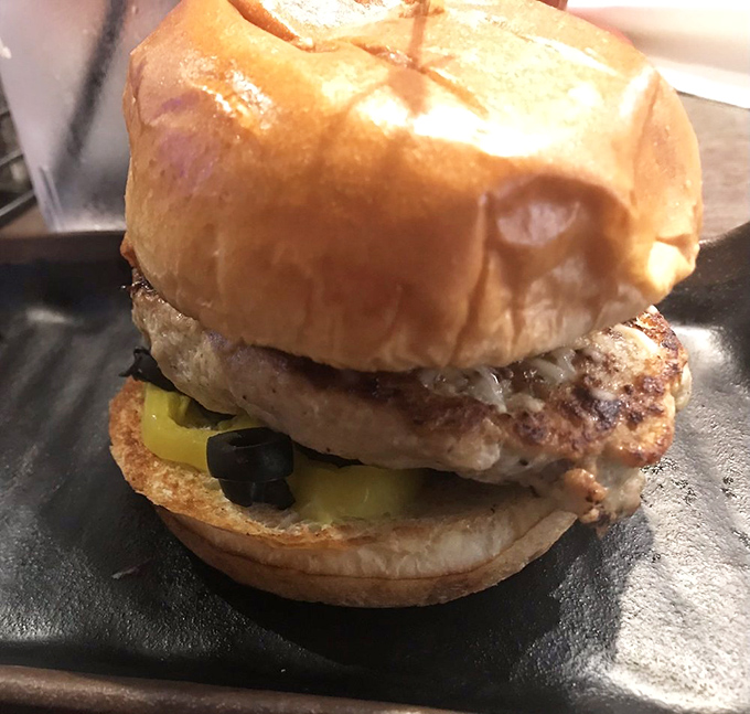 Who says healthy can't be heavenly? This turkey burger proves that cutting calories doesn't mean cutting flavor.